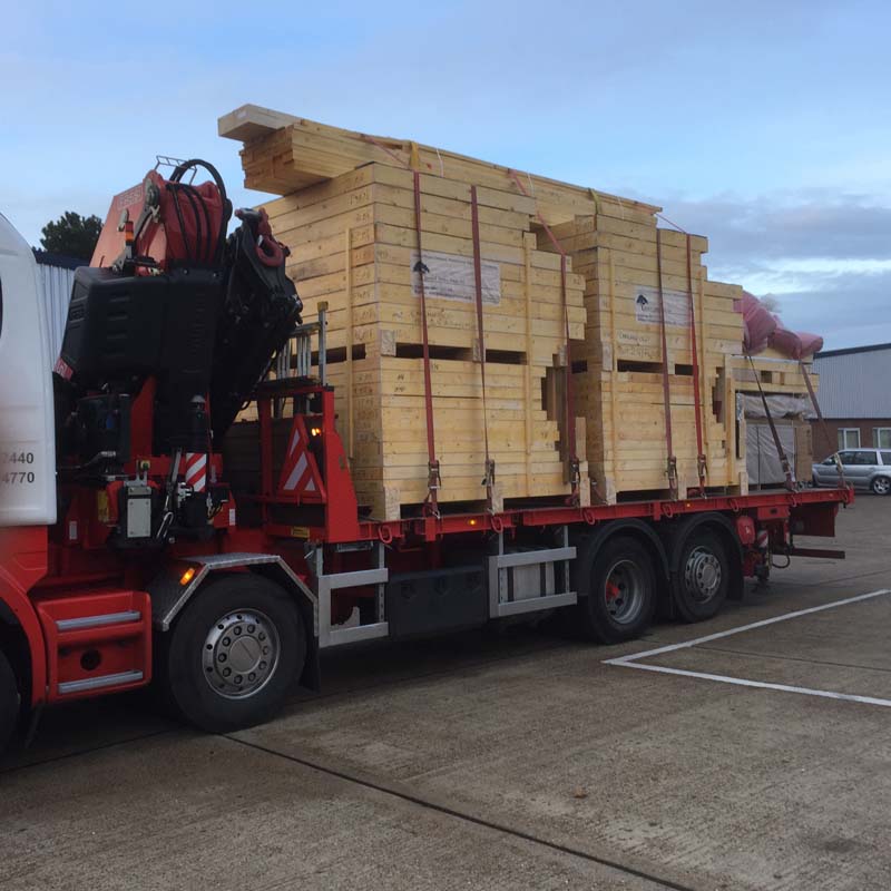 Pre-fabricated timber frame panels