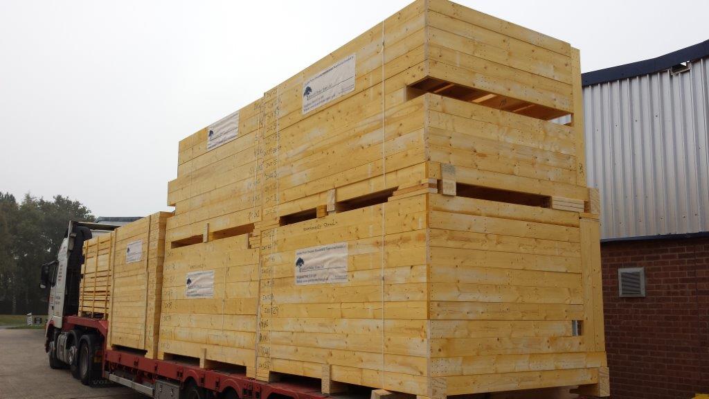Pre-fabricated timber frame panels