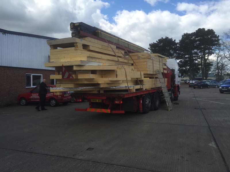 Pre-fabricated timber frame panels