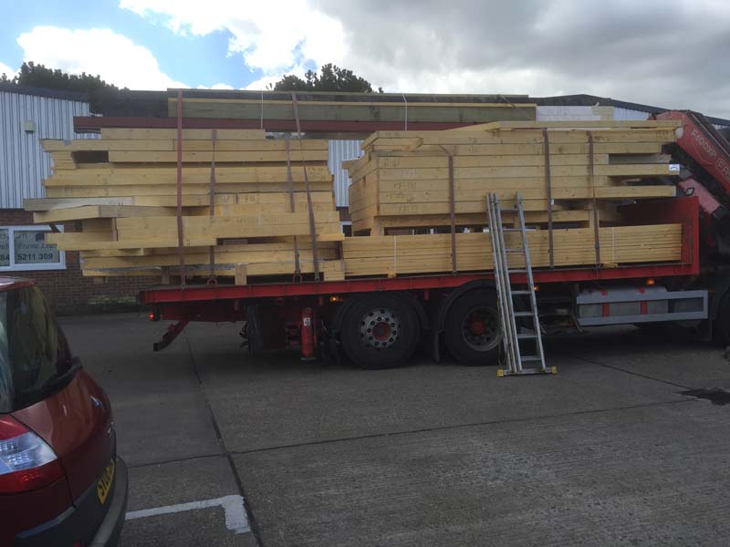 Pre-fabricated timber frame panels