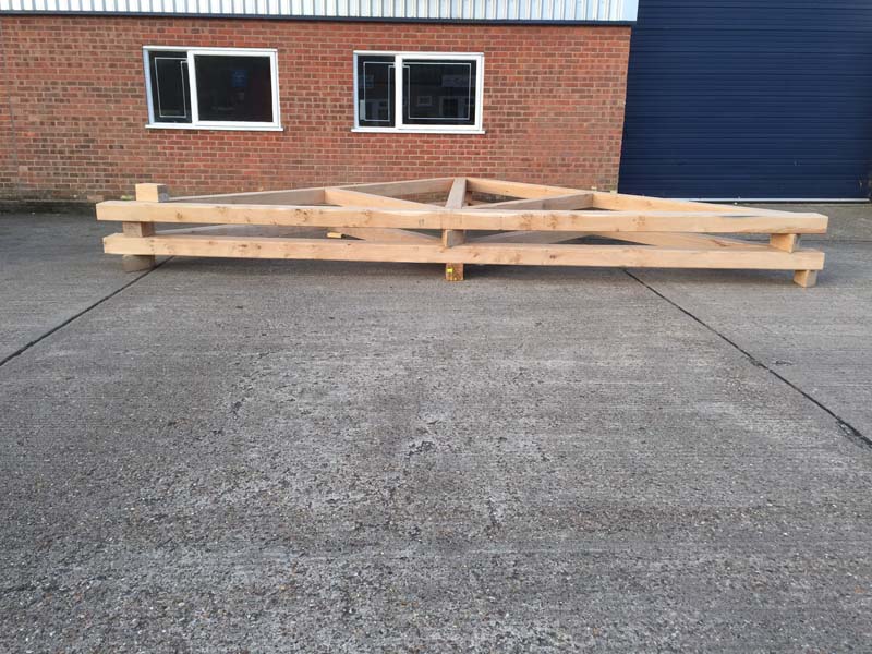 Pre-fabricated timber frame panels